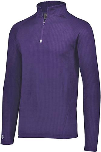 E233325 Adult Lightweight Heather 1/4 Zip Pullover (BK,Forest,Maroon ...