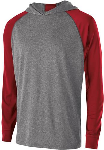 E233340 Adult/Youth Heather Hoodie (Black,Forest,Kelly,Gold,Maroon,Navy ...