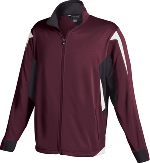 E233378 Adult Youth Ziped Pockets,Full-Zip Jacket (Black,Forest,Maroon ...