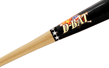 E24889 D-Bat Pro Cut-161 Two-Tone Baseball Bats