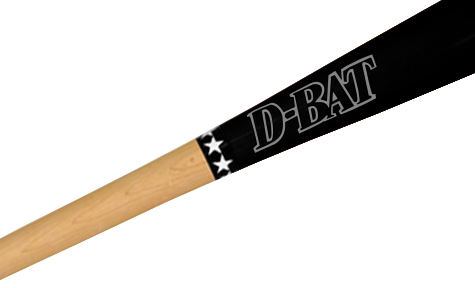 E25174 D-Bat Pro Maple-K9 Two-Tone Baseball Bats