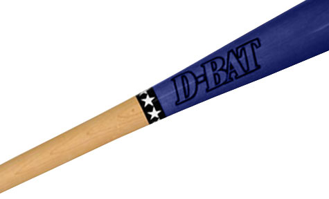 E25174 D-Bat Pro Maple-K9 Two-Tone Baseball Bats