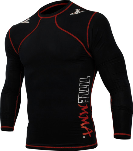 E47911 Title Boxing MMA Quad-Flex Reaper Rash Guards