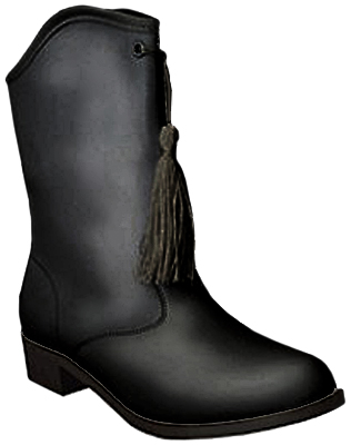 E69454 Gotham Brand Majorette Vinyl Cheer Boots