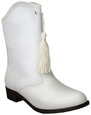 E69454 Gotham Brand Majorette Vinyl Cheer Boots
