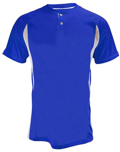 Customization Page for Wild Card Z-75 2-Button Placket Baseball Jersey ...