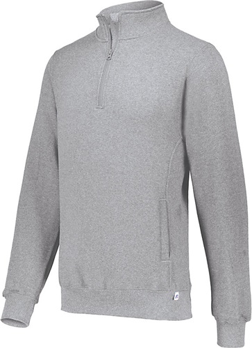 Russell Adult Dri-Power Fleece 1/4 Zip Pullover - Baseball Equipment & Gear