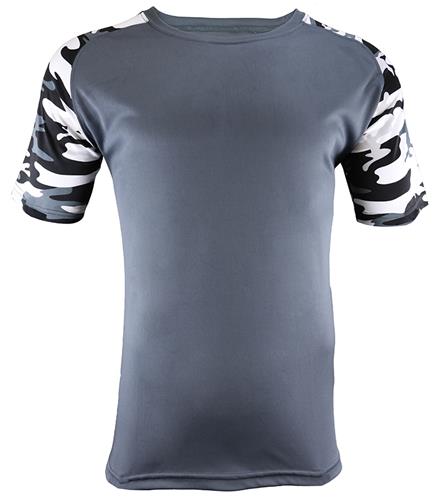 Customization Page for Epic Cool Performance Camo Sleeve Tee Shirt (13 ...